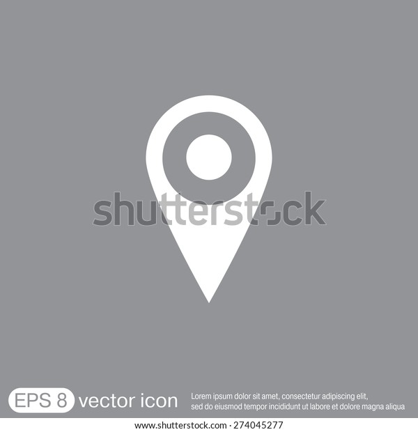 Pin Location On Map Local Pin Stock Vector (Royalty Free) 274045277 ...