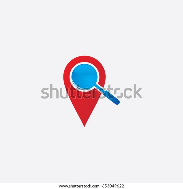 Pin Logo Icon Lup Stock Vector (Royalty Free) 653049622 | Shutterstock