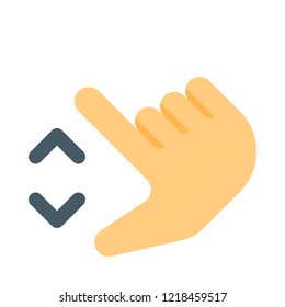 Pinch Out Gesture Stock Vector (Royalty Free) 1218459517 | Shutterstock