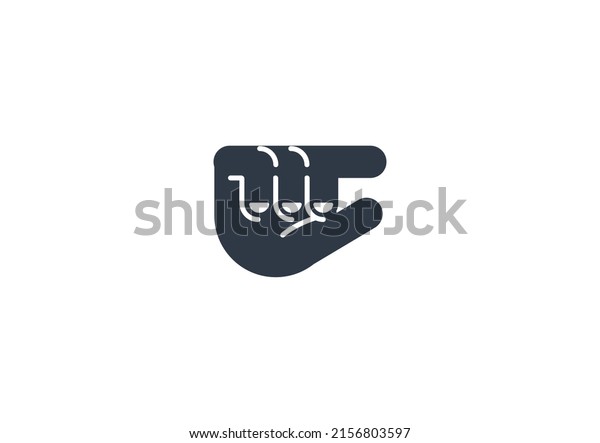 Pinching Hand Gesture Emoticon Vector Pinching 库存矢量图（免版税）2156803597 ...