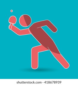 Ping Pong Game Design Stock Vector (Royalty Free) 418678939 | Shutterstock