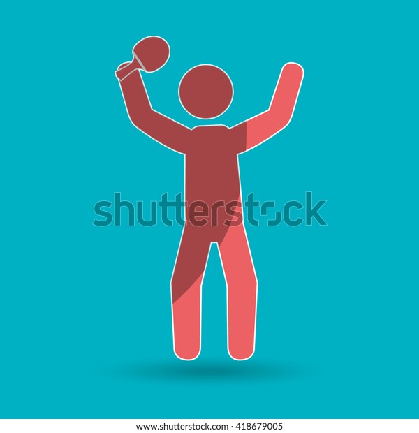 Ping Pong Game Design Stock Vector (Royalty Free) 418679005 | Shutterstock
