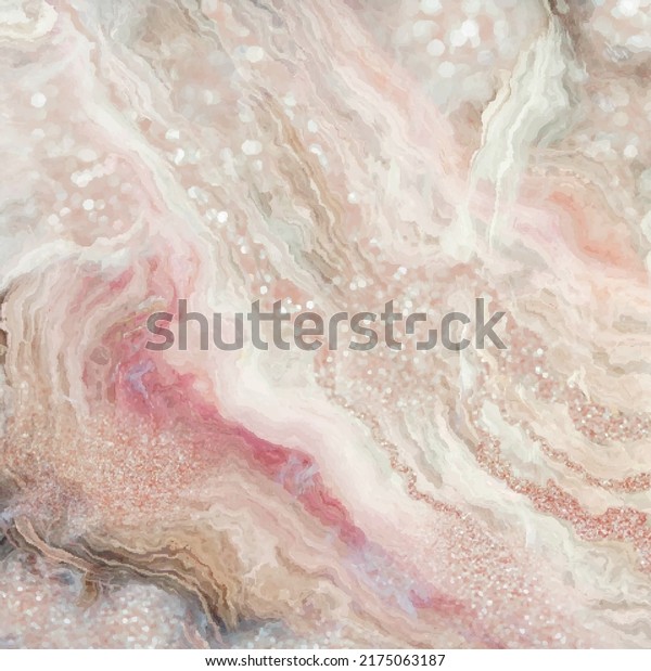 Pink Abstract Background Marble Spots Modern Stock Vector (Royalty Free ...