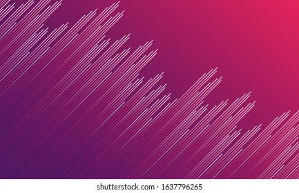 Pink Abstract Background Straight Line Design Stock Vector (Royalty ...