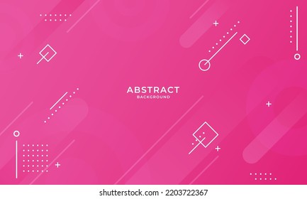 Pink Abstract Empty Background Design Many Stock Vector (Royalty Free ...