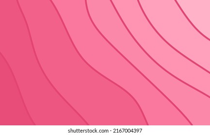 Pink Background Design Template Banner Pink Stock Vector (Royalty Free ...
