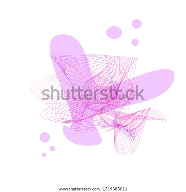 Pink Background Text Stock Vector (Royalty Free) 1319385011