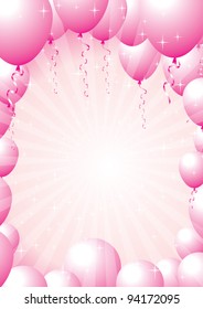 7,669 imágenes de Pink balloons border - Imágenes, fotos y vectores de ...