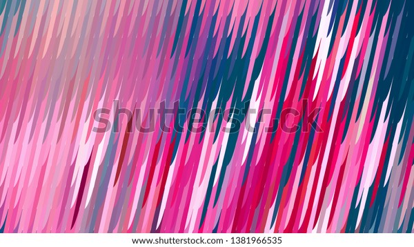 Pink Blue Diagonal Lines Stripes Background Stock Vector (Royalty Free ...