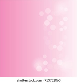 Pink Bokeh Background Stock Vector (Royalty Free) 713752060 | Shutterstock