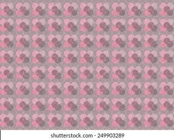 Pink Circles Background Stock Vector (Royalty Free) 249903289 ...