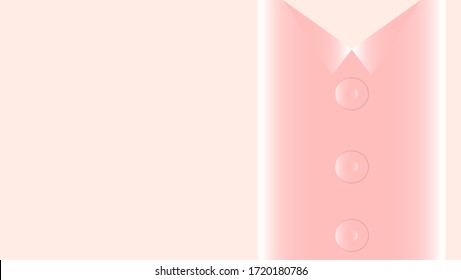 Pink Color Background About Cloth Fabric Stock Vector (Royalty Free ...
