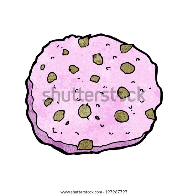Pink Cookie Cartoon Stock Vector (Royalty Free) 197967797 | Shutterstock
