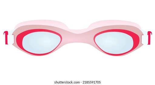 Pink Diving Mask Vector Illustration Stock Vector (Royalty Free ...