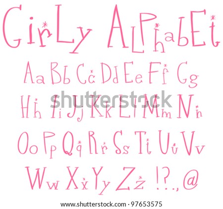 Fancy Letters Drawing | Free download on ClipArtMag