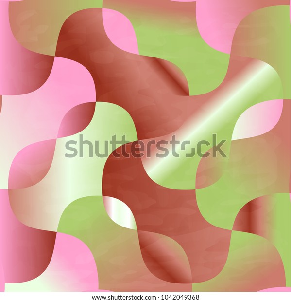 Pink Green Abstract Background Vectoreps10 Stock Vector (Royalty Free ...