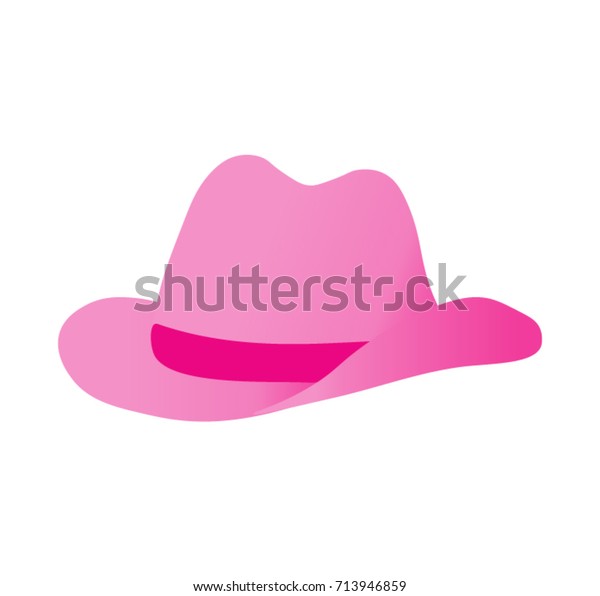 Pink Hat Cartoon Stock Vector (Royalty Free) 713946859 | Shutterstock