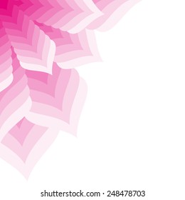 Pink Heart Corner Stock Vector (Royalty Free) 248478703 | Shutterstock