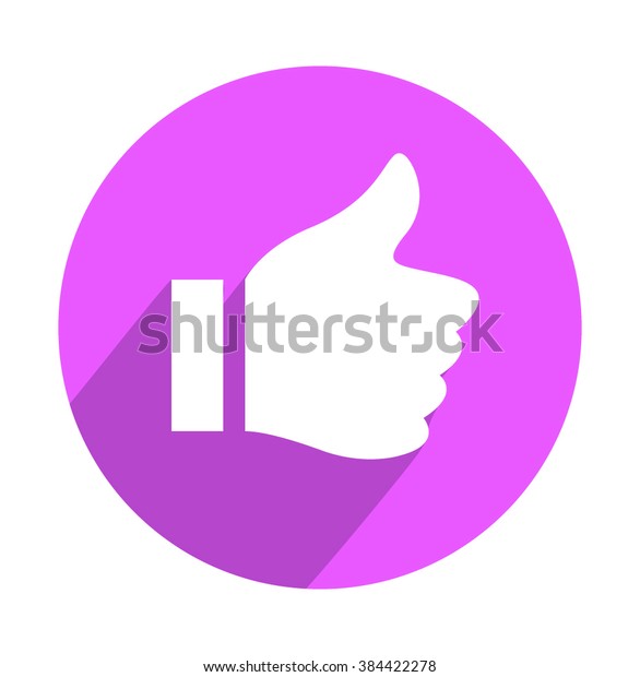 Pink Like Button Women Stock Vector (Royalty Free) 384422278 | Shutterstock