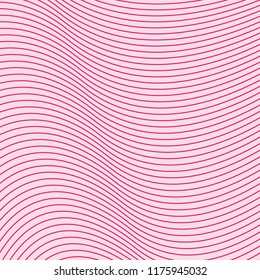 Pink Line Drawing Abstract Pattern Background Stock Vector (Royalty ...