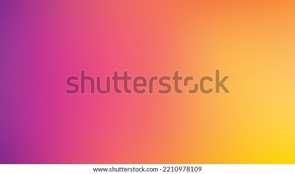 Pink Orange Yellow Purple Gradient Background Stock Vector (Royalty ...