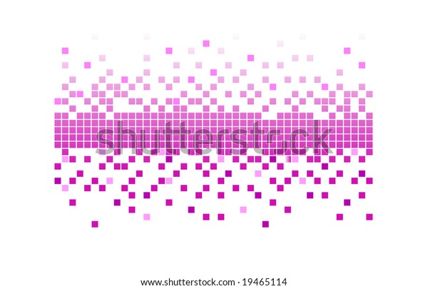 Pink Pixels Stock Vector (Royalty Free) 19465114 | Shutterstock
