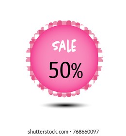 Pink Price Tag Vector Stock Vector (Royalty Free) 768660097 | Shutterstock