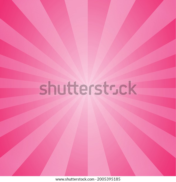 Pink Rays Background Illustration Wallpaper Stock Vector (Royalty Free ...