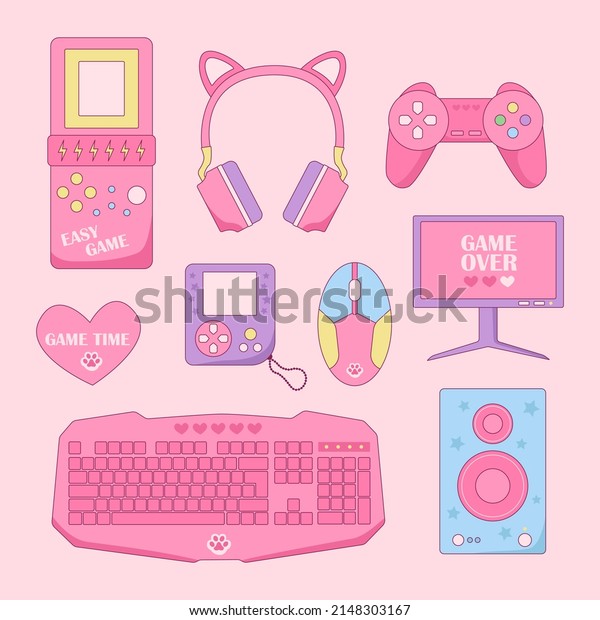 Pink game 182,341 รายการ ภาพ ภาพสต็อกและเวกเตอร์ | Shutterstock
