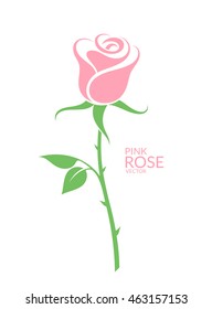 82,561 Pink rose icon Images, Stock Photos & Vectors | Shutterstock