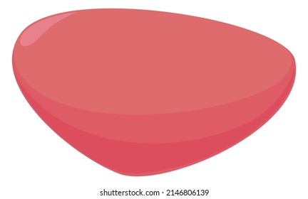 Pink Sign Template Shiny Effect Cartoon Stock Vector (Royalty Free ...