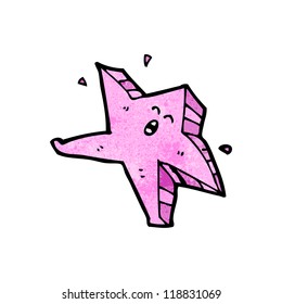 Pink Starfish Cartoon Stock Vector (Royalty Free) 118831069 | Shutterstock