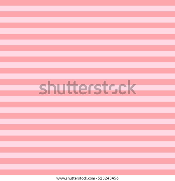 Pink Striped Background Horizontal Stripes Straight Stock Vector ...