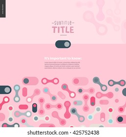 Pink Template Design Web Mockup Vector Stock Vector (Royalty Free ...