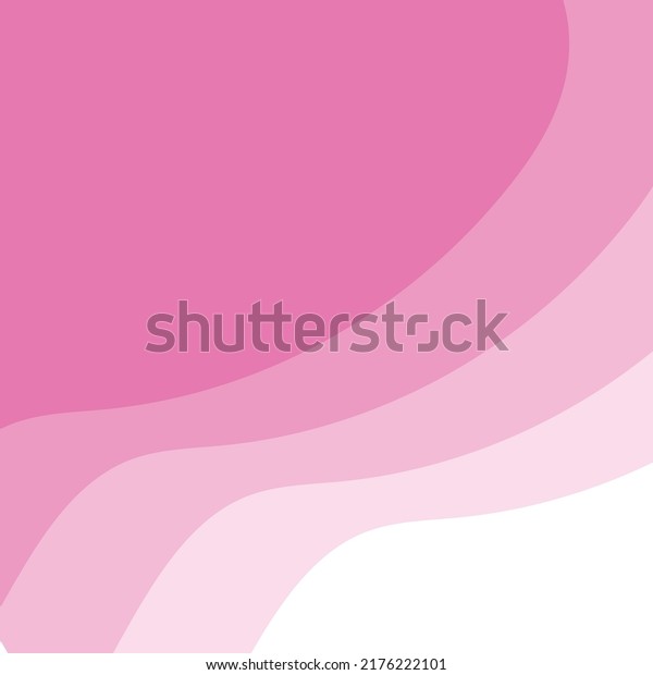 Pink White Wave Line Background Wallpaper Stock Vector (Royalty Free ...