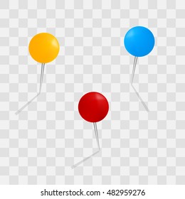 Pins Vector Illustration Stock Vector (Royalty Free) 482959276 ...