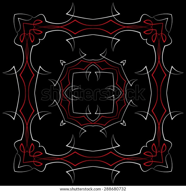 Pinstripe Graphics Cross Vinyl Ready Stock Vector (Royalty Free ...