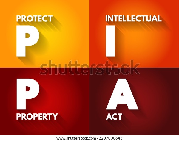 Pipa Protect Intellectual Property Act Acronym Stock Vector (Royalty ...