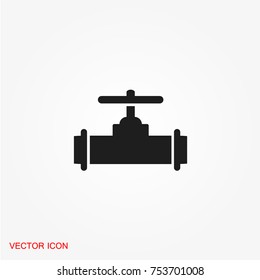 Pipe Valve Icon Stock Vector (Royalty Free) 753701008 | Shutterstock