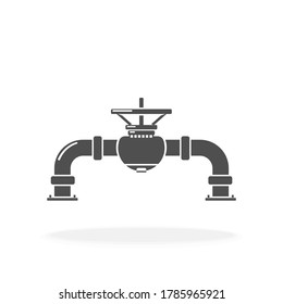 Pipeline Icon Logo Vector Illustration Stock Vector (Royalty Free ...