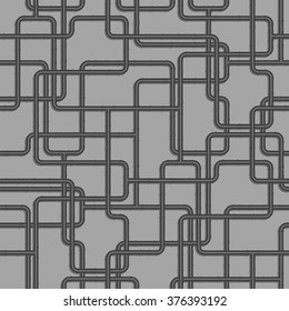 Seamless Pipe Pattern Vector Version My 스톡 일러스트 19729396 | Shutterstock