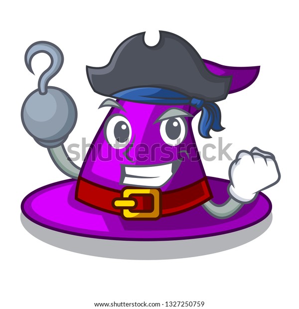 Pirate Hat Shape Mascot Stock Vector (Royalty Free) 1327250759 ...
