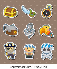 11,616 Pirate Sticker Images, Stock Photos & Vectors | Shutterstock