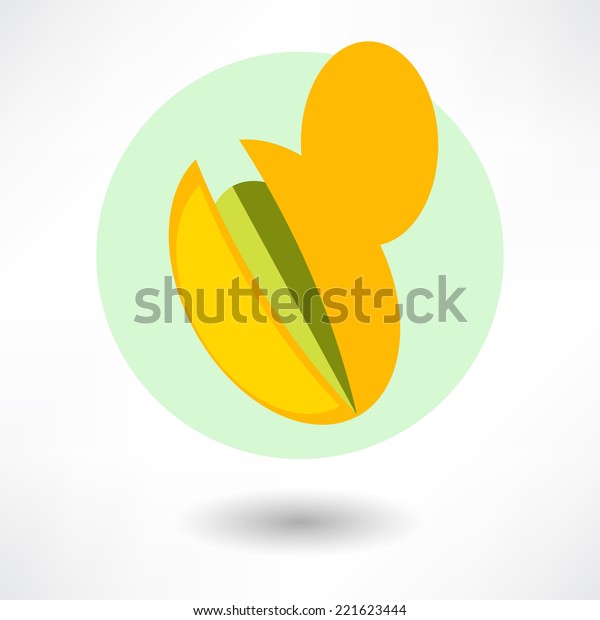 Pistachios Cartoon Vector Stock Vector (Royalty Free) 221623444 ...