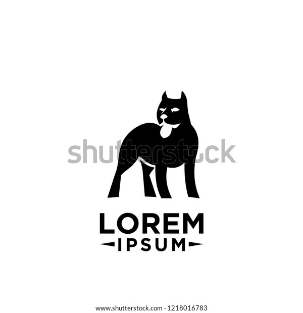 Pit Bull Logo Icon Designs Vector: เวกเตอร์สต็อก (ปลอดค่าลิขสิทธิ์ ...
