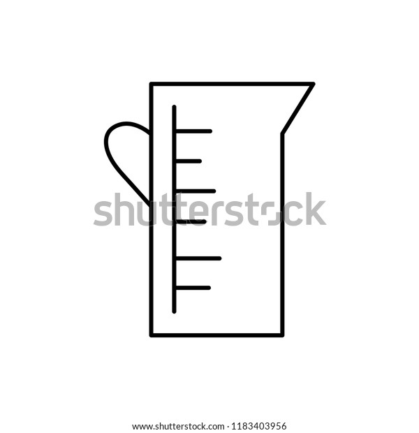 Pitcher Measure Icon Stock Vector (Royalty Free) 1183403956 | Shutterstock