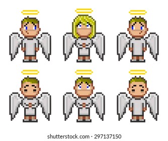 569 Pixel Art Angel Images, Stock Photos & Vectors | Shutterstock
