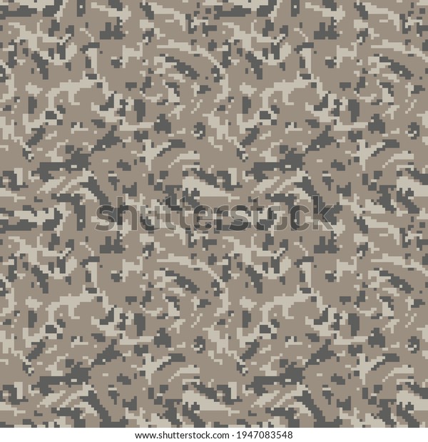 Pixel Army Camouflage Seamless Digital Camo Stock Vector (Royalty Free ...