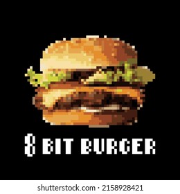 Pixel Art 8 Bit Style Image Stock Vector (Royalty Free) 2158928421 ...