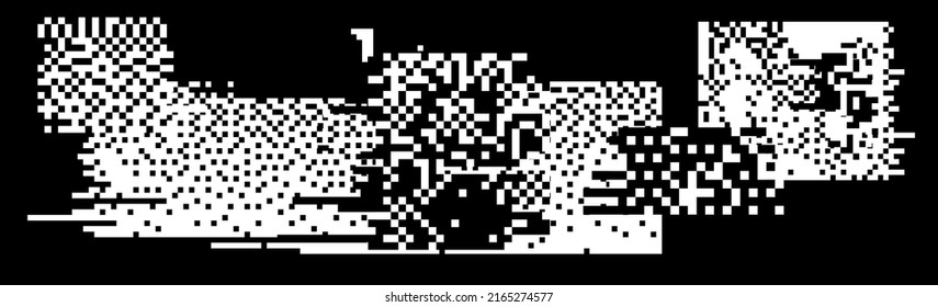 Pixel Art Background Chaotic Glitchy Pattern Stock Vector (Royalty Free) 2165274577 | Shutterstock